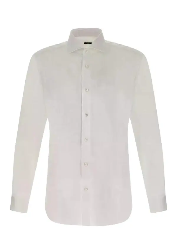 BARBA NAPOLI Cotton Shirt - White