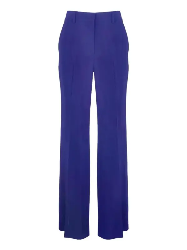 Alberta Ferretti Straight-leg Trousers - Blue
