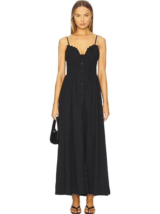 SNDYS Mahalia Maxi Dress - Black