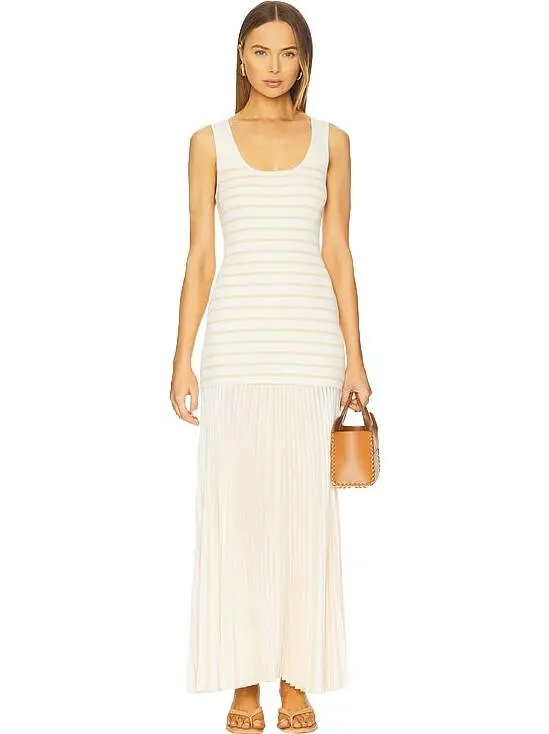 Rag & Bone Millie Stripe Tank Dress - Ivory Multi