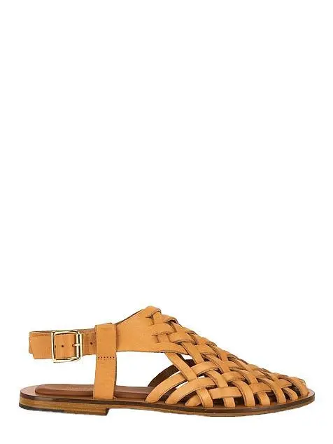 MANSUR GAVRIEL Woven Sandal - Cammello