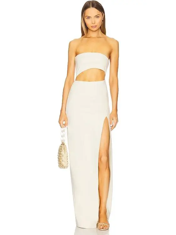CAMILA COELHO Raina Dress - Ecru White