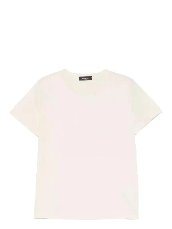 Fabiana Filippi Filo Diamante-detail T-shirt - Neutrals
