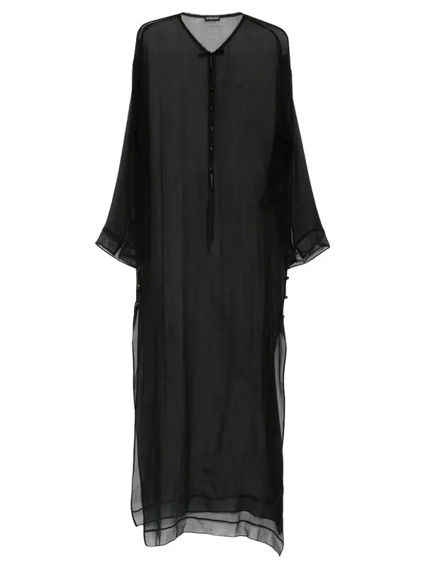 ANN DEMEULEMEESTER Matleen X Maxi Dress - Black