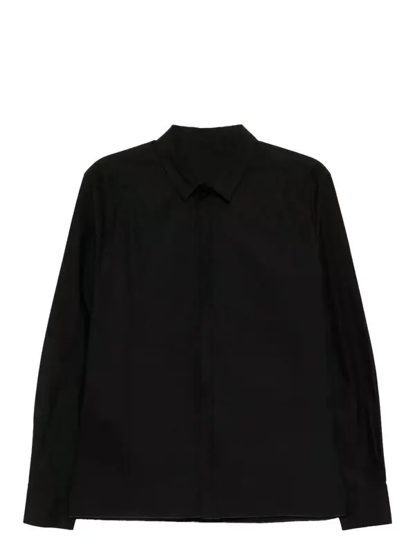 LABEL UNDER CONSTRUCTION Cotton Shirt - Black