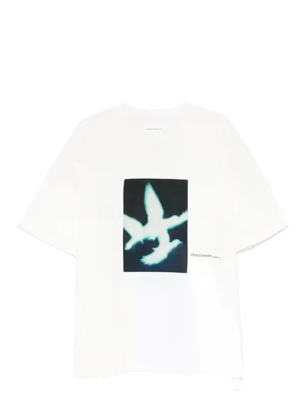 PEACEMAKER OAMC Dark Flower T-shirt - White