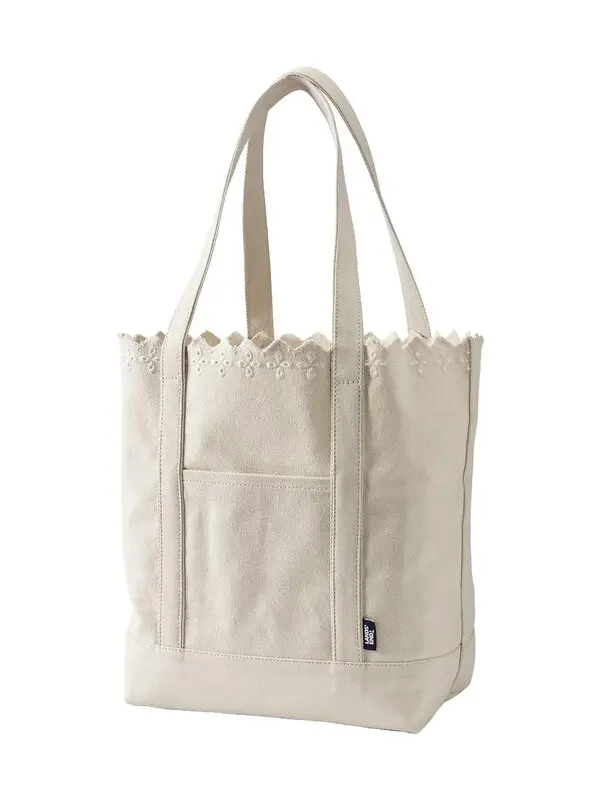 LANDS' END Canvas Tote Bag - Natural/natural