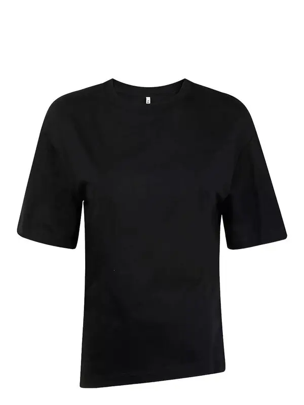Liviana Conti Cotton T-shirt - Black