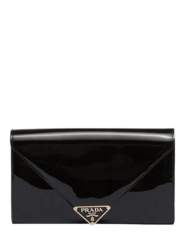 Prada Mini Patent Leather Bag - Black