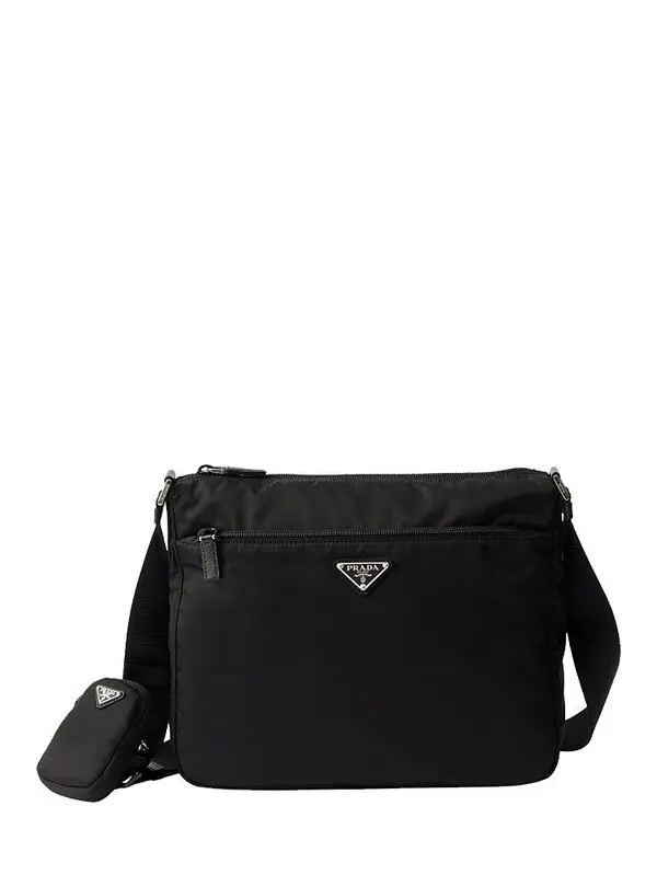 Prada Re-nylon Shoulder Bag - Black