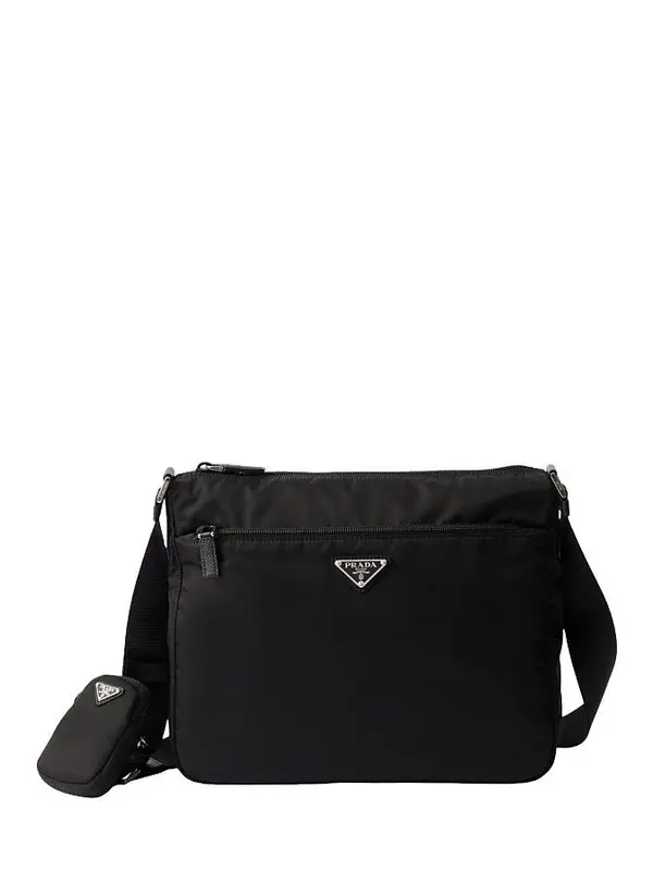 Prada Re-nylon Shoulder Bag - Black