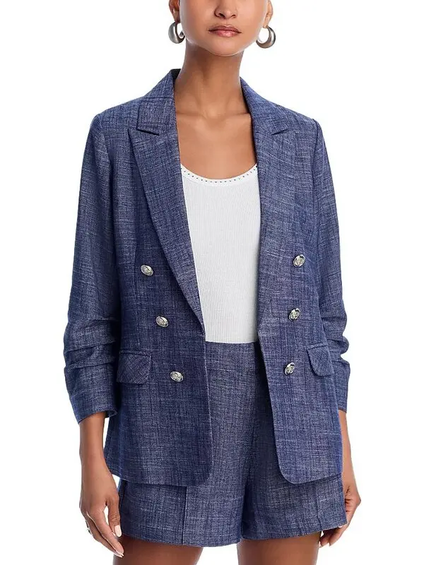 Aqua Blazer - Chambray