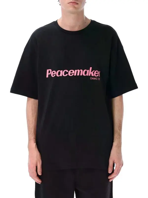 PEACEMAKER OAMC Flower T-shirt - Black
