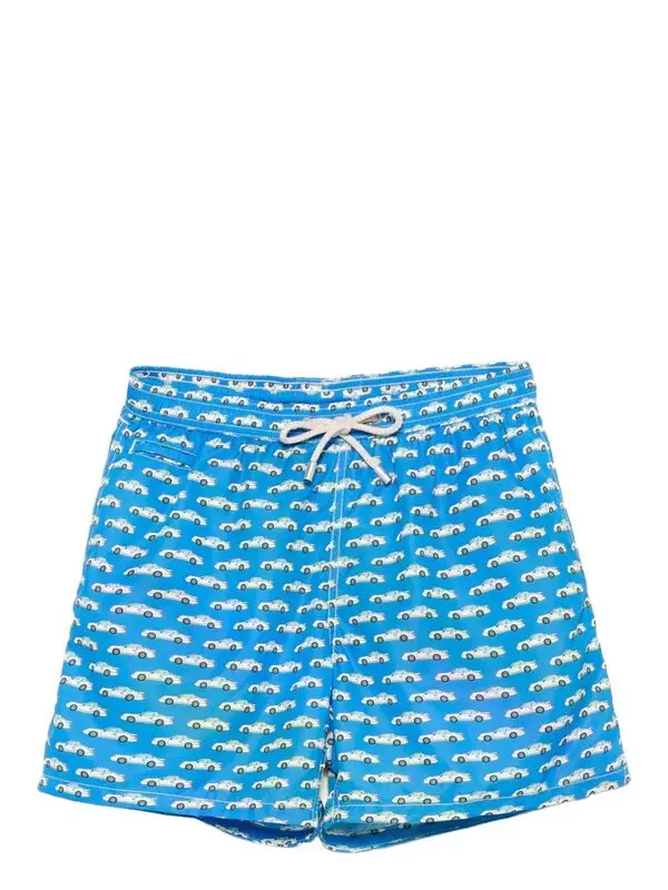 MC2 SAINT BARTH Lighting Swim Shorts - Blue