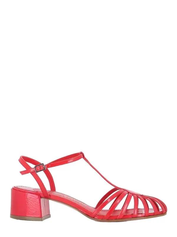ANTONIO BARBATO MAESTRI VENEZIANI 45mm Caged Pumps - Red