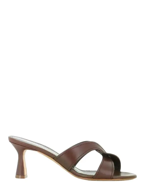 ANTONIO BARBATO MAESTRI VENEZIANI 70mm Strappy Heeled Sandals - Brown