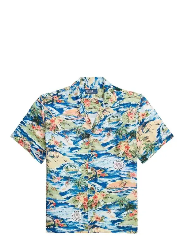 Polo Ralph Lauren Printed Shirt - Blue