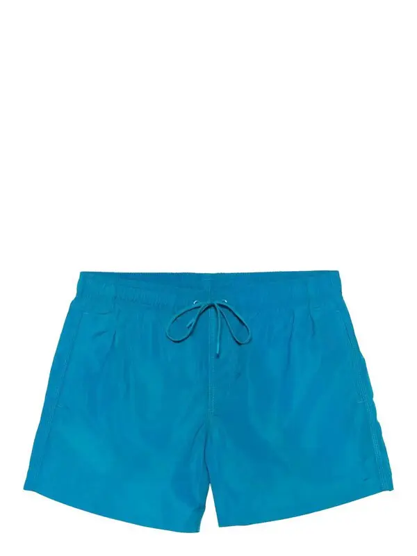 Sundek Stripe-detailing Swim Shorts - Blue