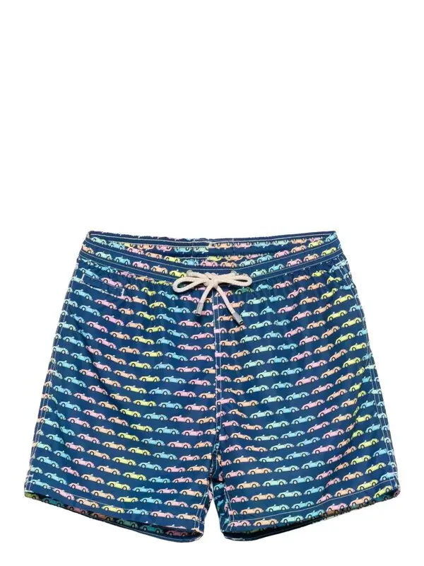 MC2 SAINT BARTH Lighting Swim Shorts - Blue