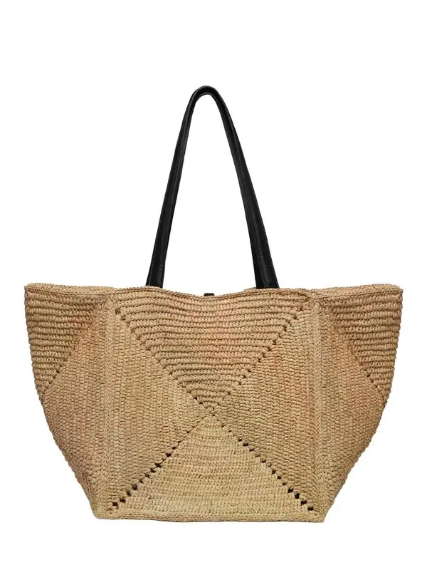 Nanushka Origami Tote Bag - Neutrals