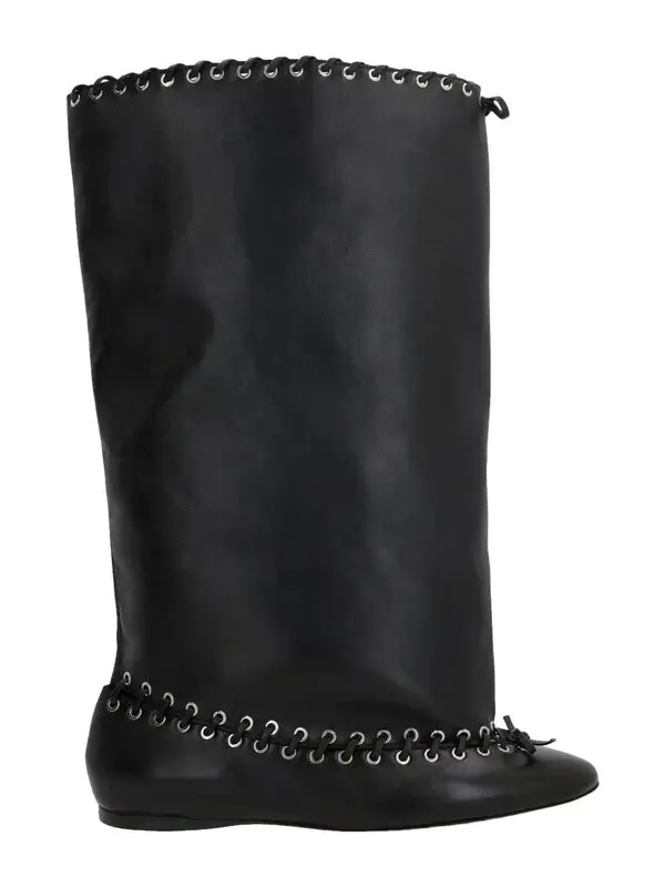 ALL IN Grommet Boots - Black