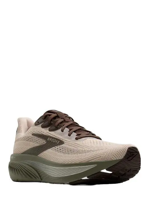Brooks Ghost 17 Running Shoe - Chateau Gray/brown/olive