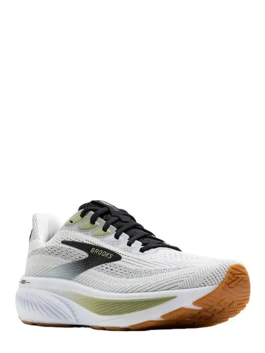 Brooks Ghost 17 Running Shoe - White/black/tea