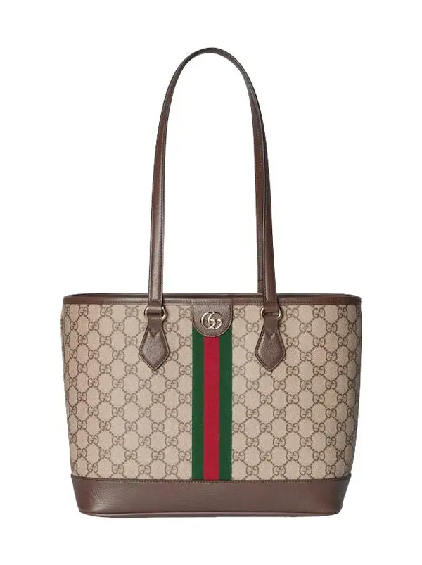 Gucci Ophidia Medium Tote Bag - Beige
