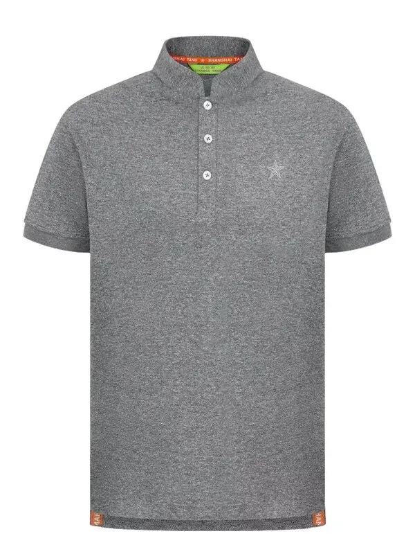 Shanghai Tang Tang Star Polo Shirt - Grey
