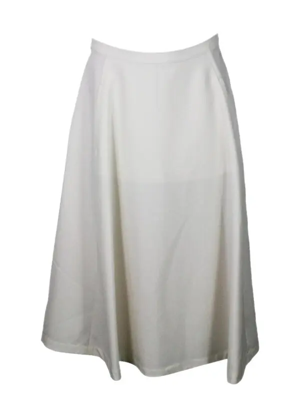 Add Long Skirt - White