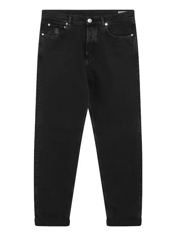 Brunello Cucinelli Regular-fit Jeans - Black