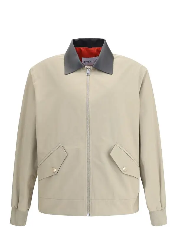 Givenchy Cotton Harrington Jacket - Beige