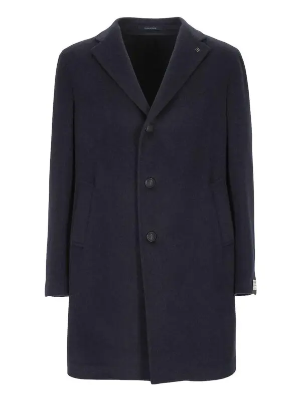 Tagliatore Cashmere Coat - Multicolor