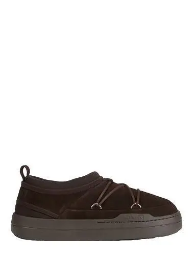 Moon Boot Mb Park Icon Suede Sneakers - Brown