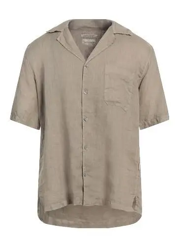 Crossley Shirt Khaki Size Linen - Beige