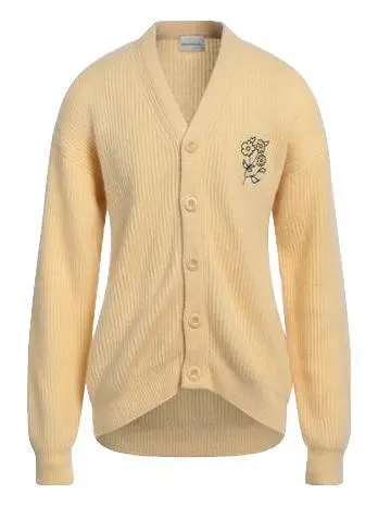 Drole De Monsieur Knitted Cardigan - Yellow