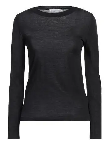 CARACTÈRE Knitted Crewneck Sweater - Black