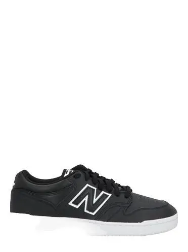 NEW BALANCE Leather 480 Sneakers - Black