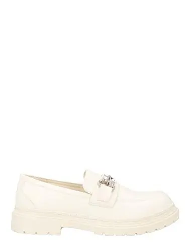 Patrizia Pepe Penny Loafers - White