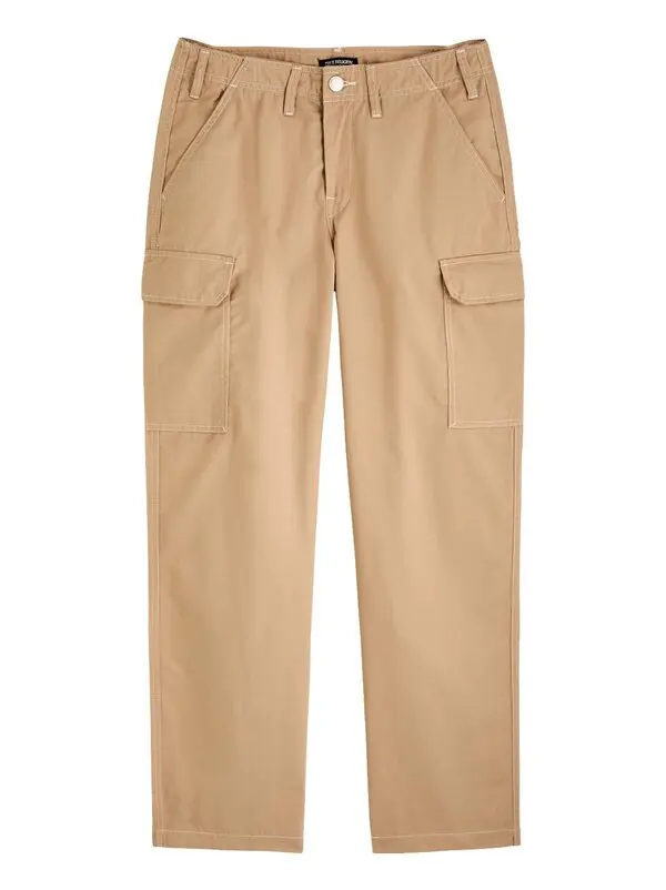 True Religion Straight-leg Twill Cargo Trousers - Beige