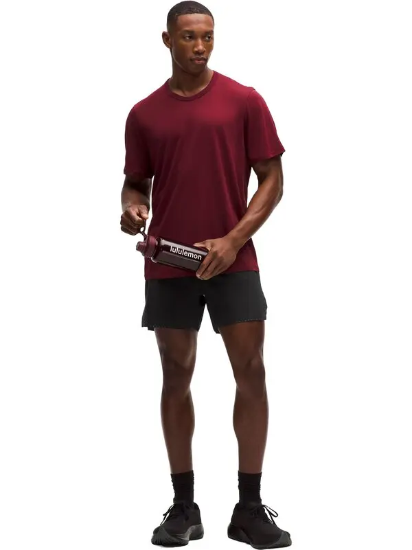 Lululemon Fast And Free Lined Running Short 5 - Black