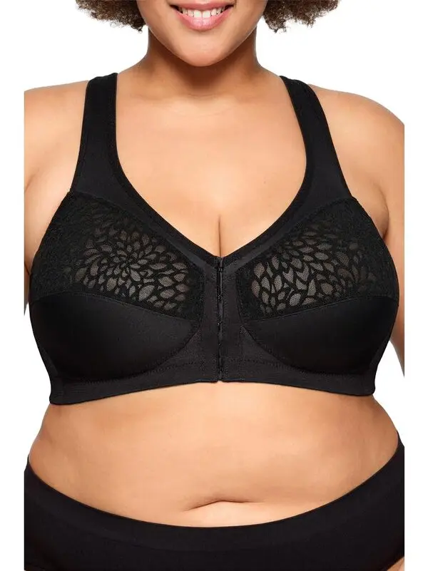 GLAMORISE Magiclift Racerback Bra - Black