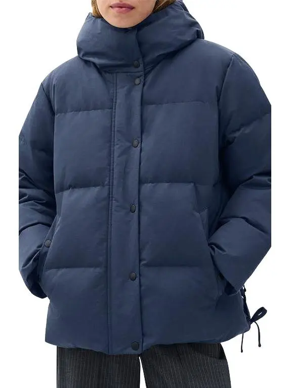 Rag & Bone Leonard Puffer Jacket - Navy