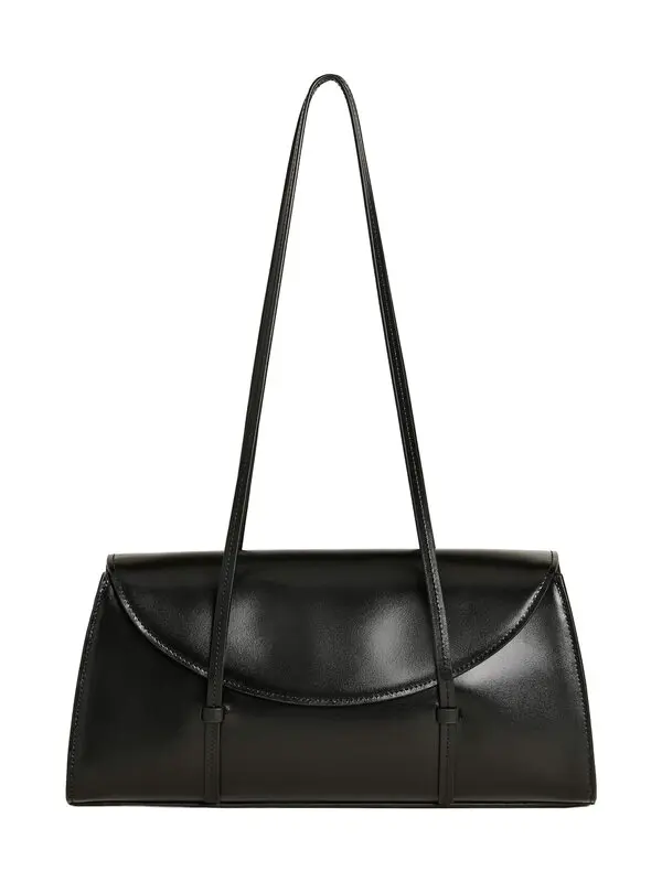 REFORMATION Elena Shoulder Bag - Black
