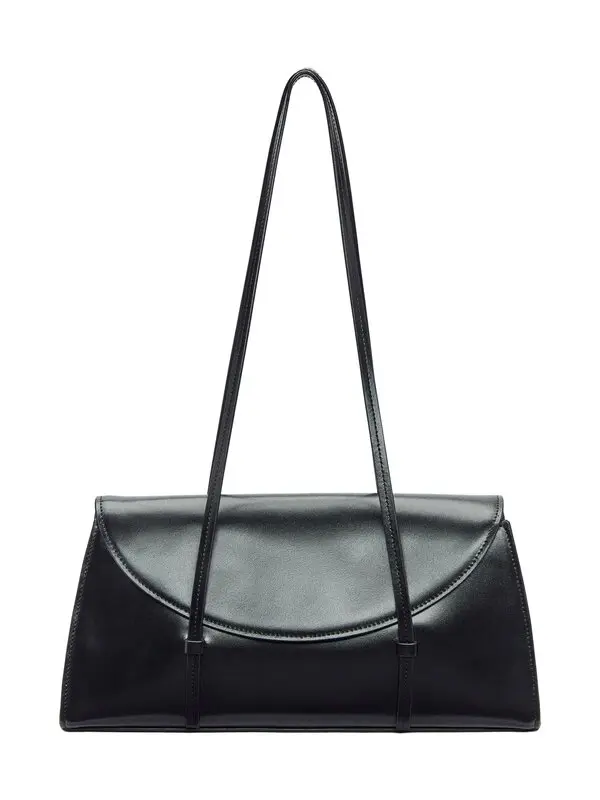 REFORMATION Elena Shoulder Bag - Black