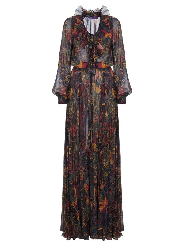 Ralph Lauren Catia Printed Maxi Dress - Multi