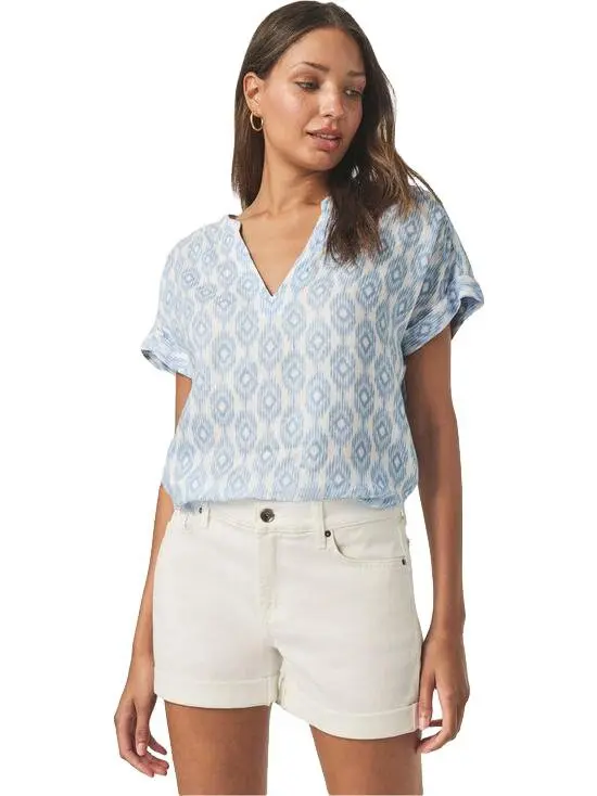 Splendid St. Tropez Blouse - Blue