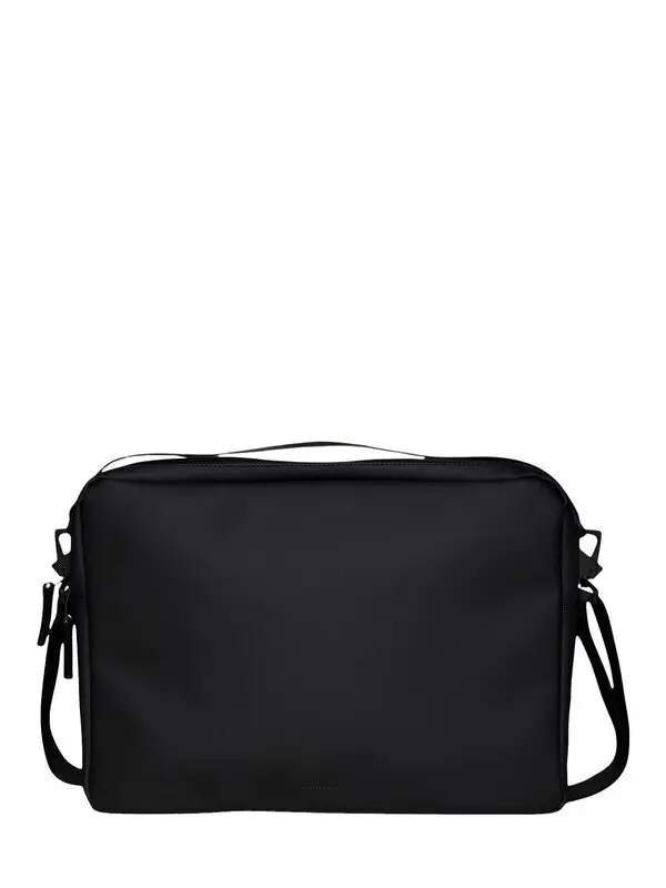 Rains Water Resistant Laptop Bag - Black