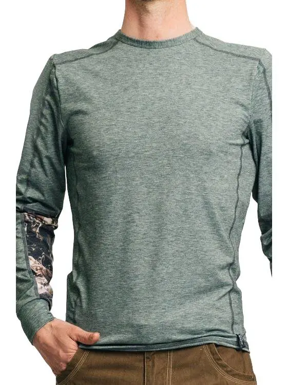 ALPINE FIT Treeline Longsleeve - Winter Moss Green
