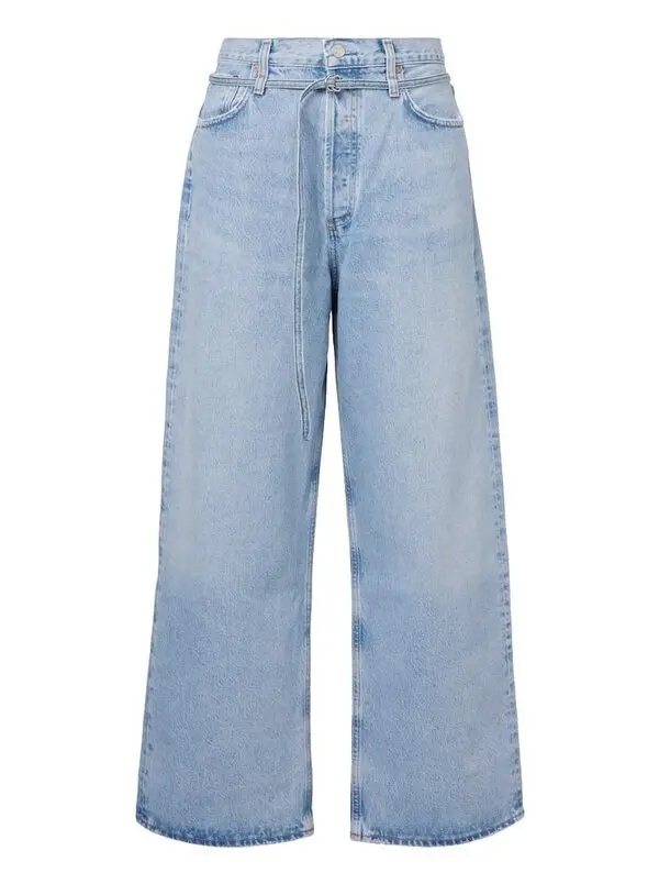 AGOLDE Emmi Wide-leg Jeans - Blue